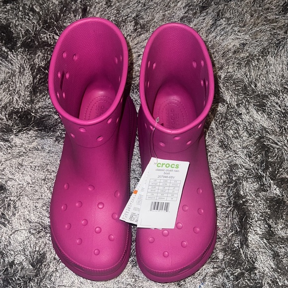 CROCS | Shoes | Crocs Unisex Classic Boot In Juice Pink | Poshmark